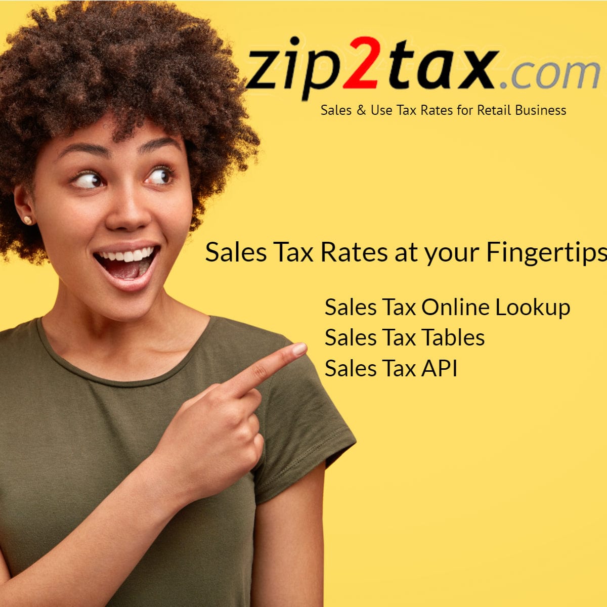 Online Lookup with Calculator - Zip2Tax LLC